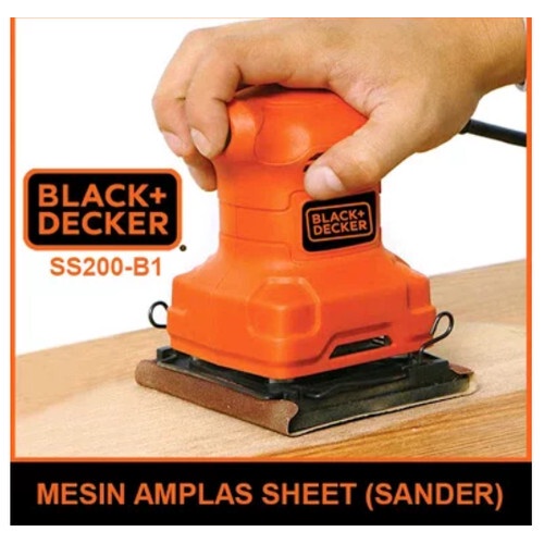 Jual Mesin Amplas Sander BLACK & DECKER SS200-B1 Mesin Sander Kotak ...