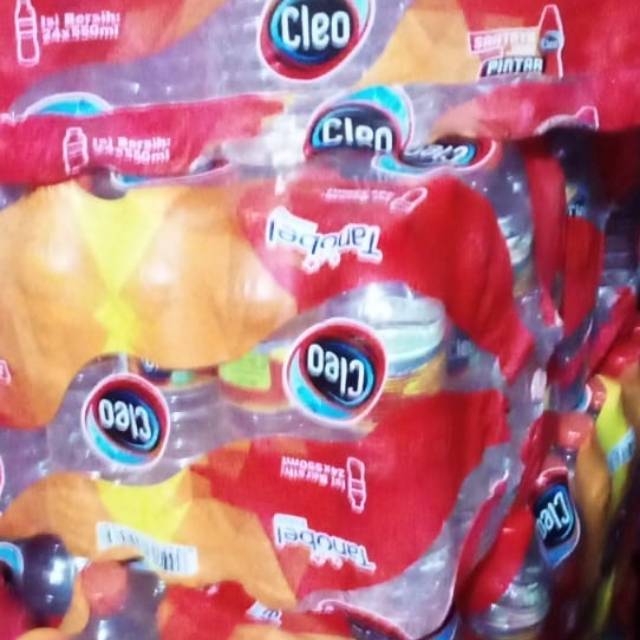 Jual AIR MINERAL MERK CLEO BOTOL TANGGUNG ISI 24 KEMASAN 550 ML ...