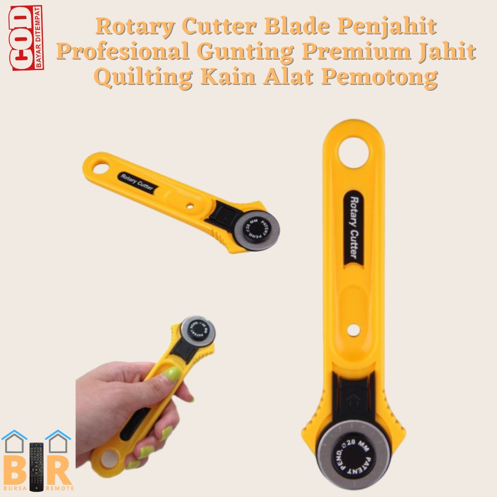Jual Rotary Cutter Blade Penjahit Profesional Gunting Premium Jahit ...