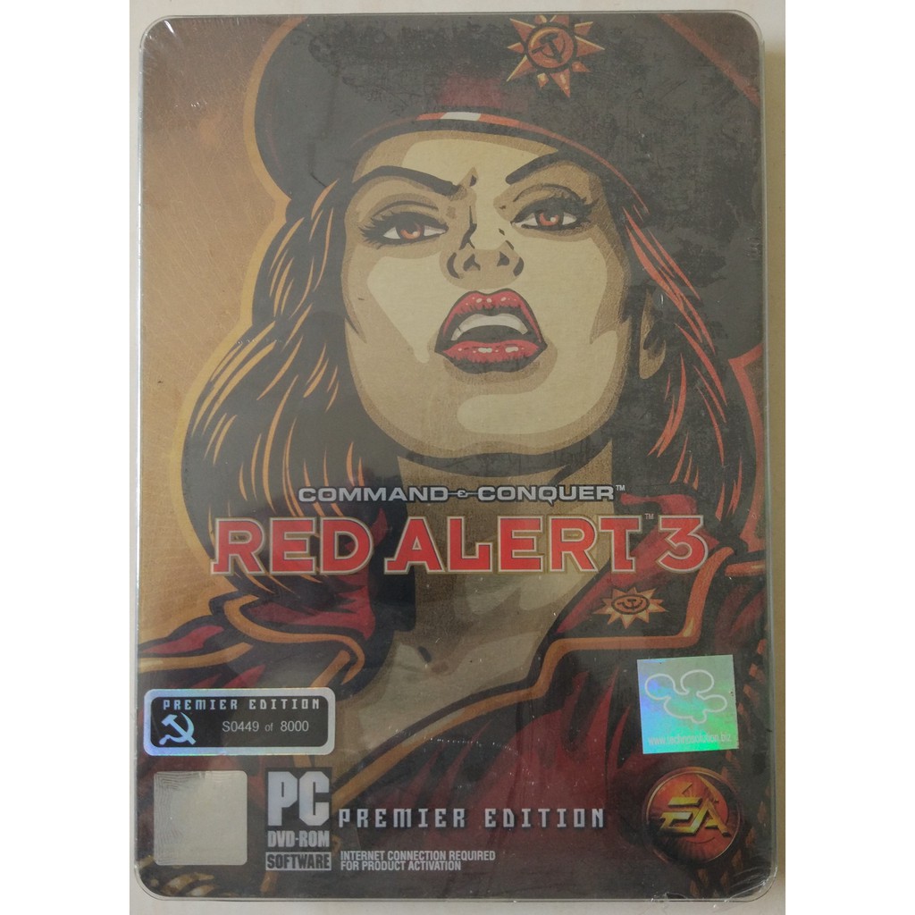 Jual Command and Conquer Red Alert 3 Premier Steel Box Edition PC ...