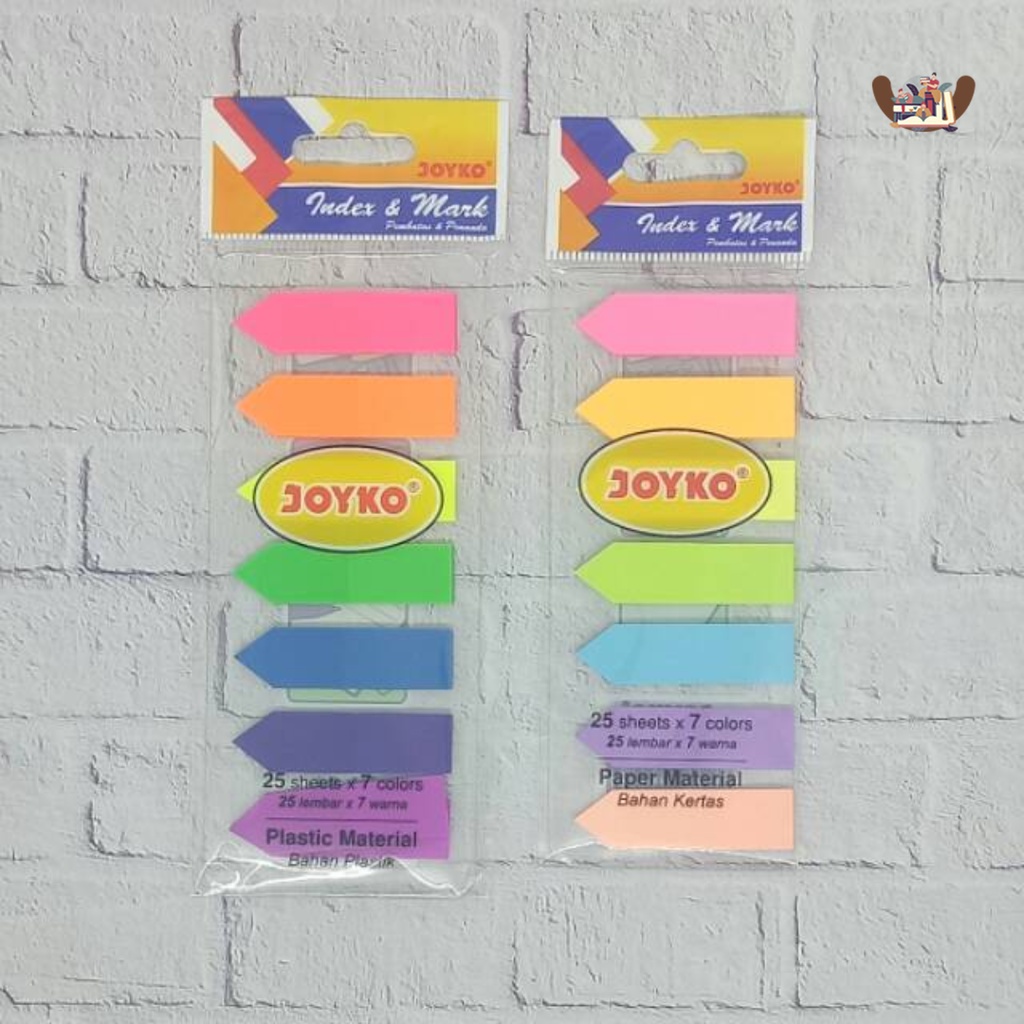 Jual Sticky notes Arrow 7 warna Index mark penanda | Shopee Indonesia