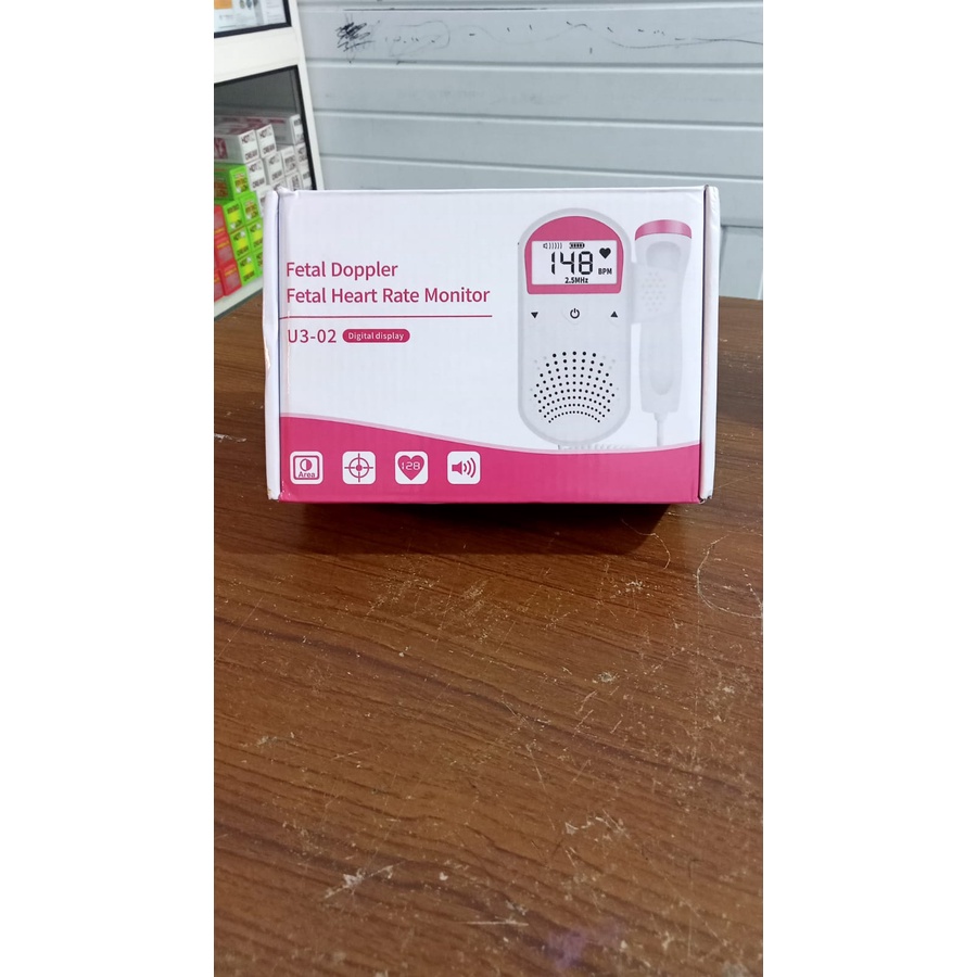 Jual Fetal Doppler Heart Rate Monitor U3-02 Alat Deteksi Jantung Janin ...