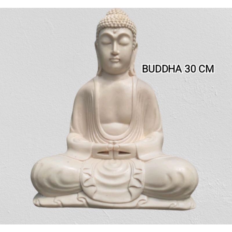 Jual PATUNG BUDDHA RESIN BESAR 30CM /PATUNG BUDDHA JUMBO/PATUNG BUDDHA ...