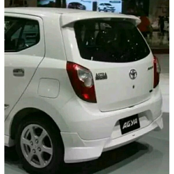 Jual Spoiler agya dan ayla bahan plastik ABS. | Shopee Indonesia