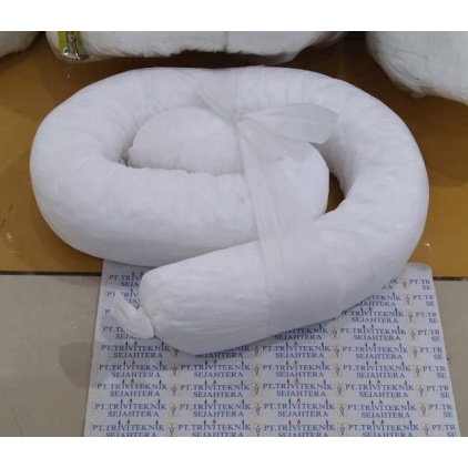 Jual oil absorbent mini boom T4 sock,pembatas penahan tumpahan minyak ...