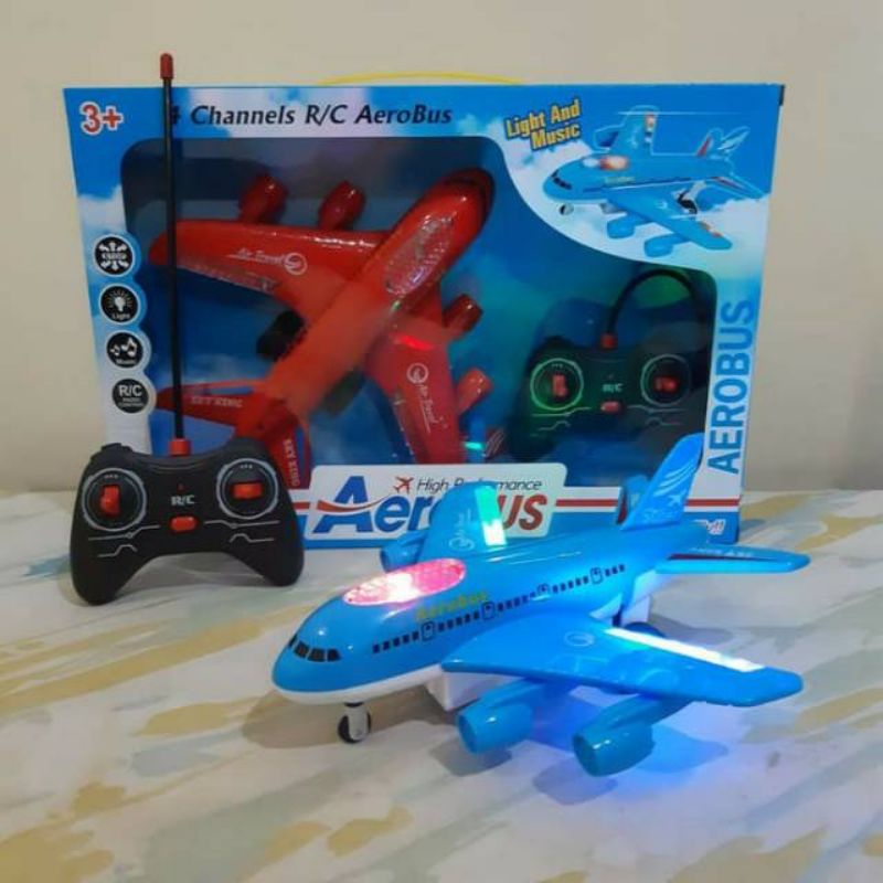 Jual RC PESAWAT TERBANG AEROBUS EDUKASI REMOTE CONTROL ANAK | Shopee ...