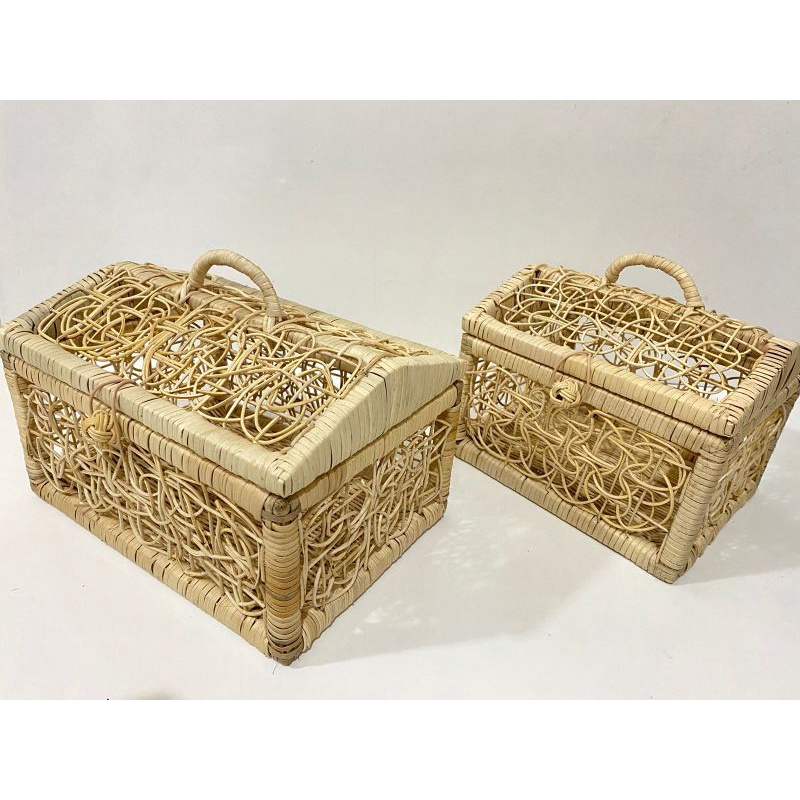 Jual Kotak rotan unik hampers | Shopee Indonesia