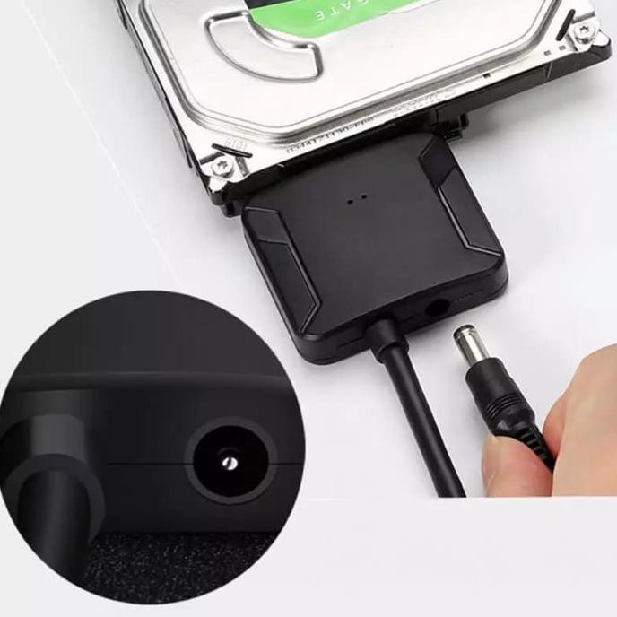 Jual Kabel Sata To Usb 3.0 Hdd / Ssd Adapter Converter Support 3.5 In ...