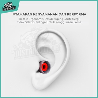 Jual Eartips handsfree karet earphone universal original aman soft ...