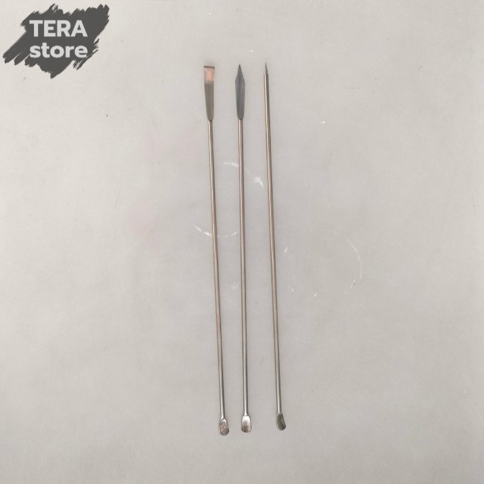 Jual sendok takar mikro laboratorium satu set isi 3 micro sampling ...
