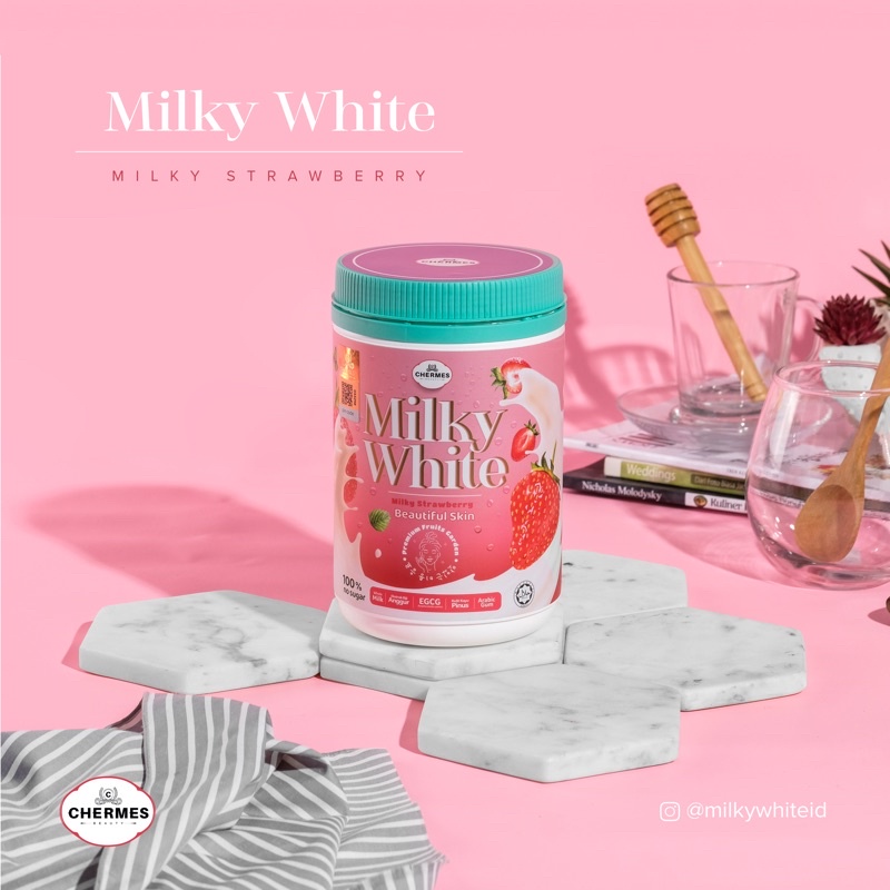 Jual CHERMES Milky White NEW FORMULA | Shopee Indonesia