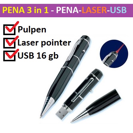 Jual Pena Ajaib / Pena Multifungsi Laser Pointer USB / Pulpen ajaib / pulpen laser pointer USB ...