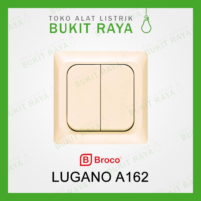 Jual A162 Broco Lugano Saklar Seri Double Switch | Shopee Indonesia