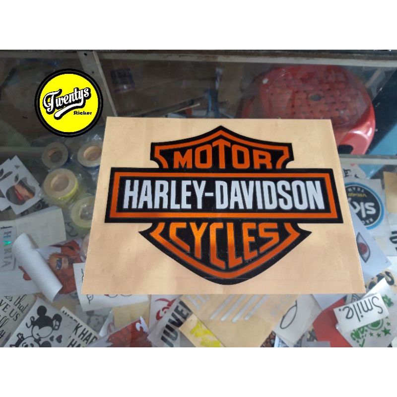Jual STIKER HARLEY DAVIDSON CUTTING STIKER | Shopee Indonesia