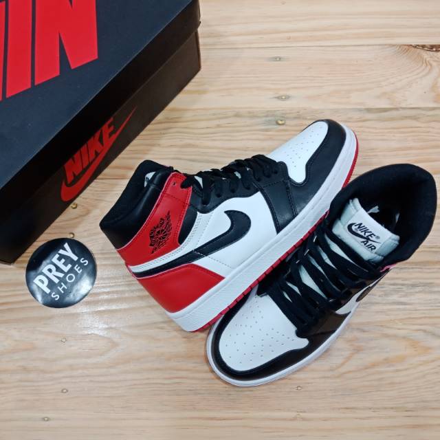 Jual AIR JORDAN 1 RETRO HIGH OG BLACK TOE | Shopee Indonesia