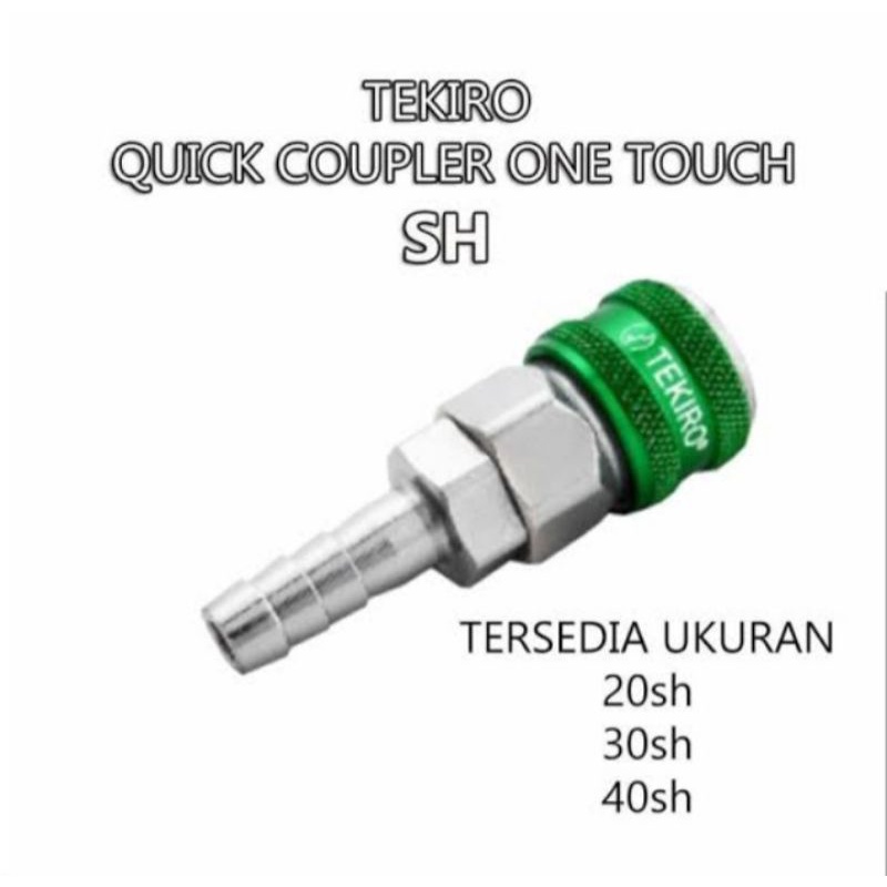 Jual Tekiro Quick Coupler One Touch 30 SH | Shopee Indonesia