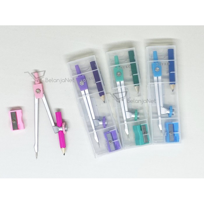 Jual Jangka | Math Set Joyko MS-55 | Shopee Indonesia