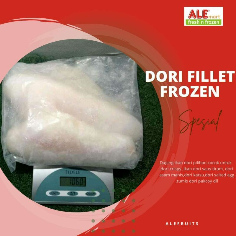 Jual Dori fillet,ikan dori beku,daging ikan dori | Shopee Indonesia