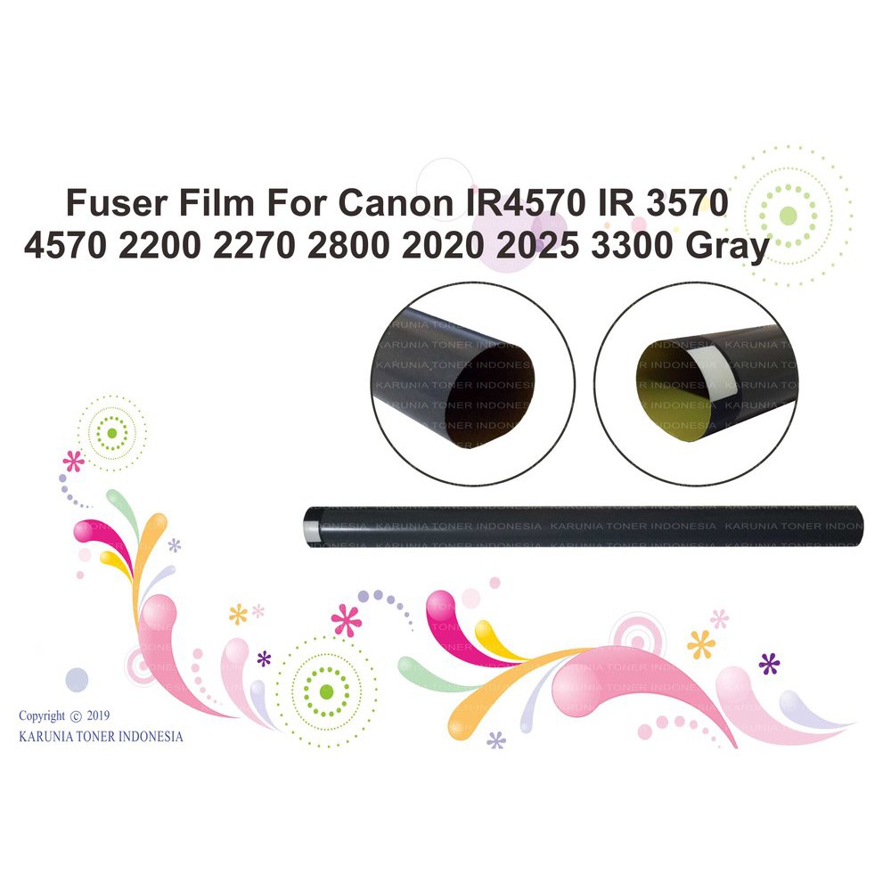 Jual Fuser Film For IR4570 IR 2200 2270 2800 2025 3570 4570 3300 Gray ...