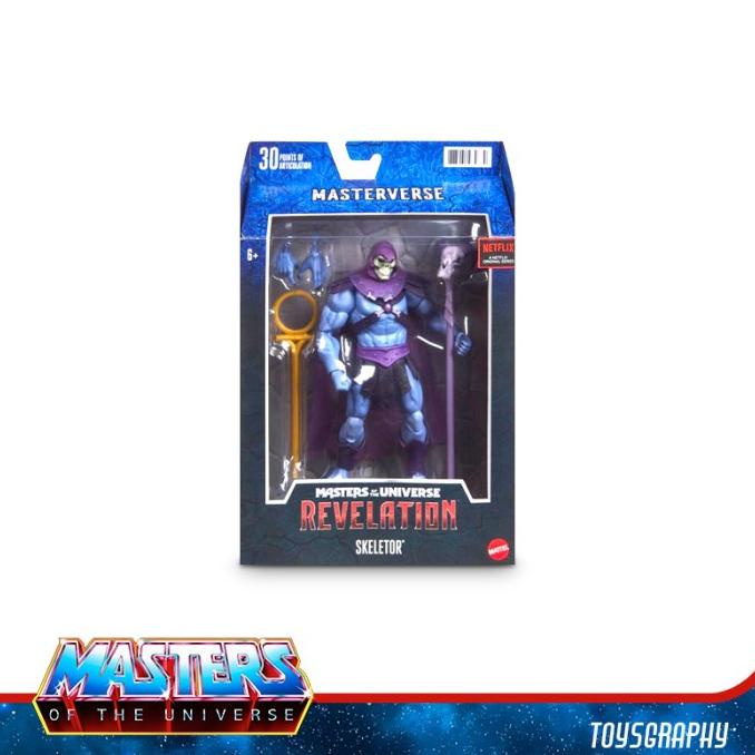 Jual Masters of the Universe Masterverse Revelation SKELETOR Netflix ...