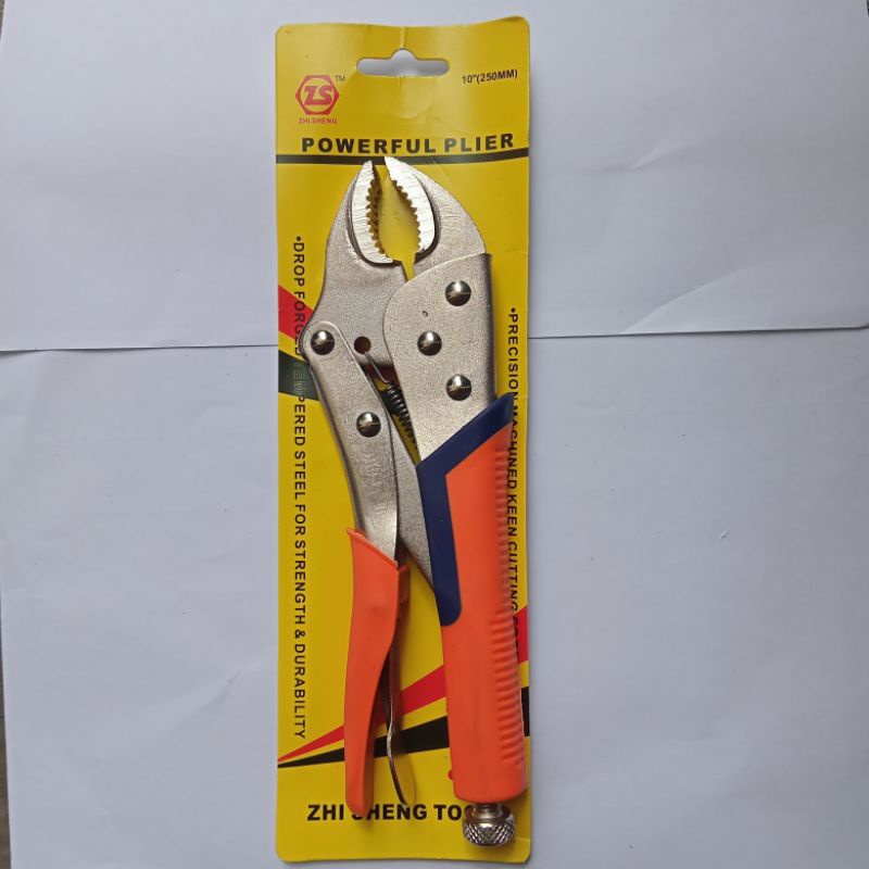 Jual tang jepit 10 inch//tang buaya gagang karet | Shopee Indonesia