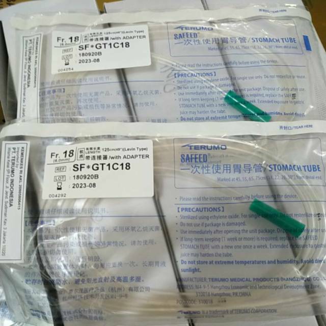 Jual NGT Terumo / Ngt 16 terumo / ngt 18 terumo / selang ngt / selang ...