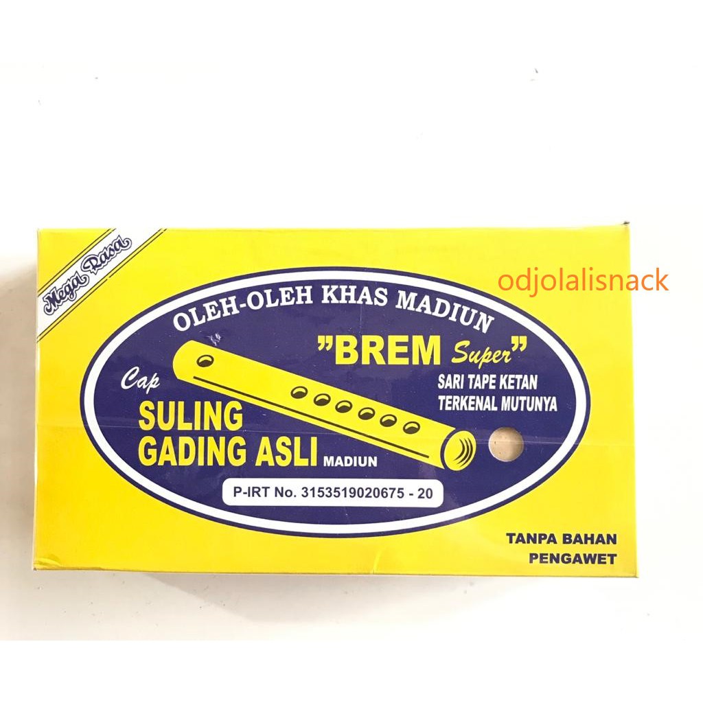Jual Brem Suling Gading Madiun ukuran Besar | Shopee Indonesia