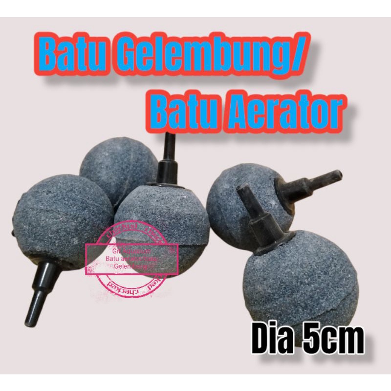 Jual Batu Gelembung Udara / Batu Aerator Bulat 5Cm | Shopee Indonesia
