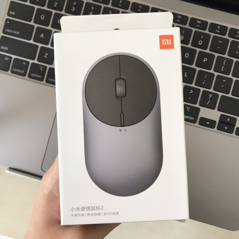 Jual Mouse Xiaomi Wireless Bluetooth (Mi Portable Mouse) Dual Mode ...