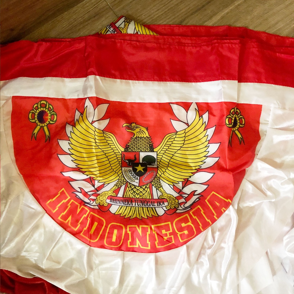 Jual BENDERA UMBUL UMBUL RESPLANG/BACKGROUND Garuda 5 Gelombang 4 Meter - umbul-umbul bekron ...