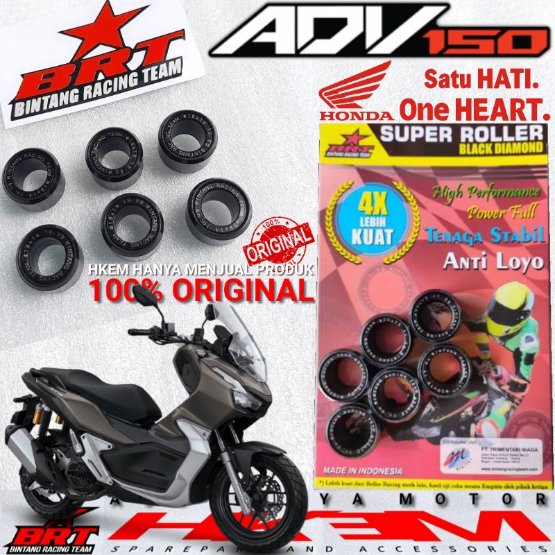 Jual ROLER RACING BRT ORI ADV 150 HONDA ADV150 VARIO 125 LOLER 11-15-16 ...