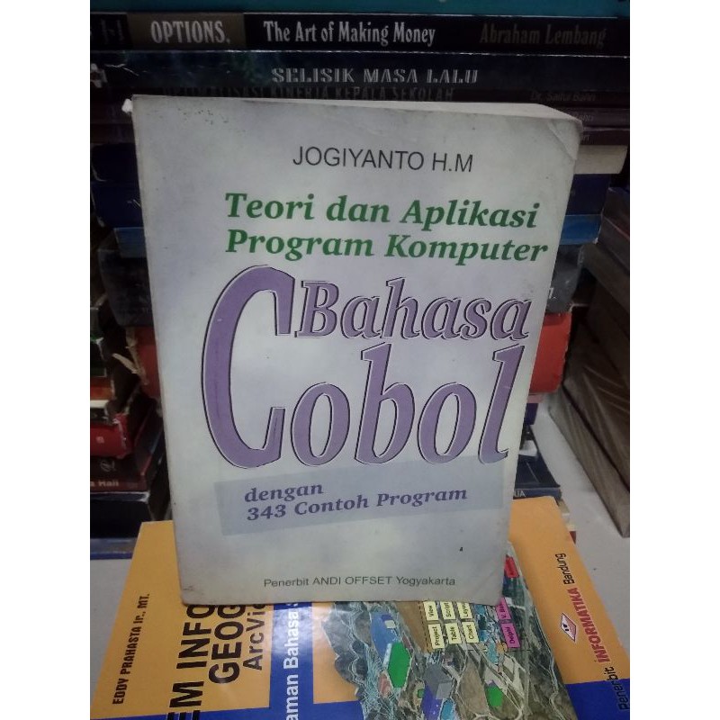 Jual buku original - teori dan aplikasi program komputer bahasa cobol ...