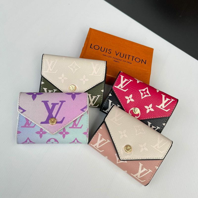 Jual DOMPET LV ENVELOPE MINI 4MOTIF FREE BOX | Shopee Indonesia