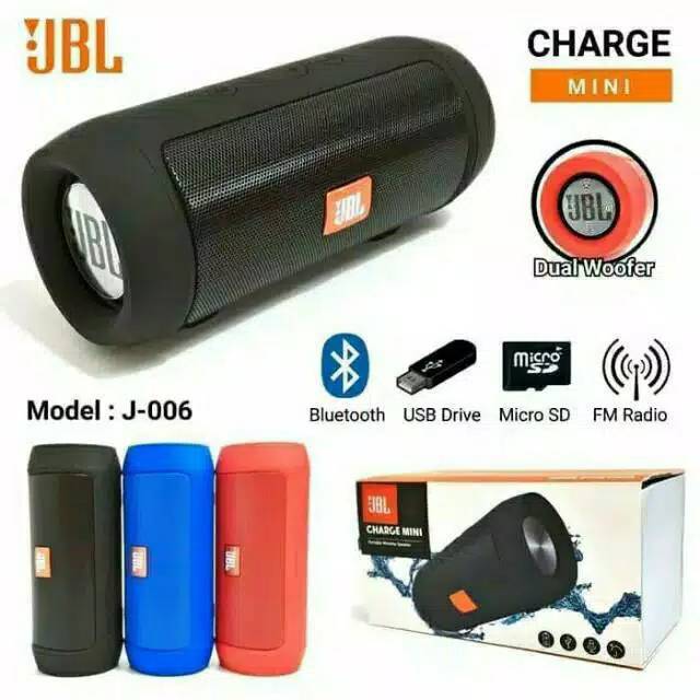 Jual Speaker Bluetooth JBL Charge Mini Box Music Bluetooth JBL Charge ...