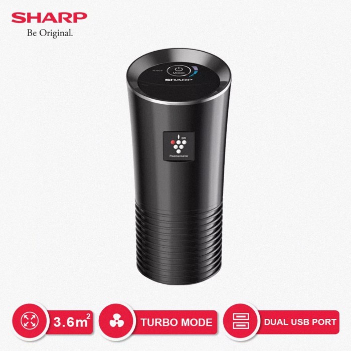 Jual SHARP Car Air Purifier IG GC2Y B Pembersih Udara Mobil Hepa IG ...
