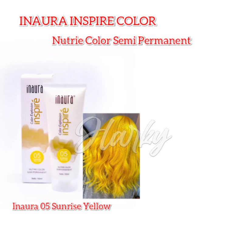 Jual INAURA COLOR EXPLOSION INSPIRE 100ML HAIR CAT PEWARNA RAMBUT ...