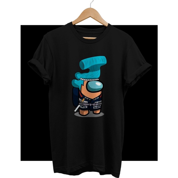 Jual KAOS BAJU 30S DISTRO AMONG US FRANKY ANIME POLOS CUSTOM ONE PIECE ...