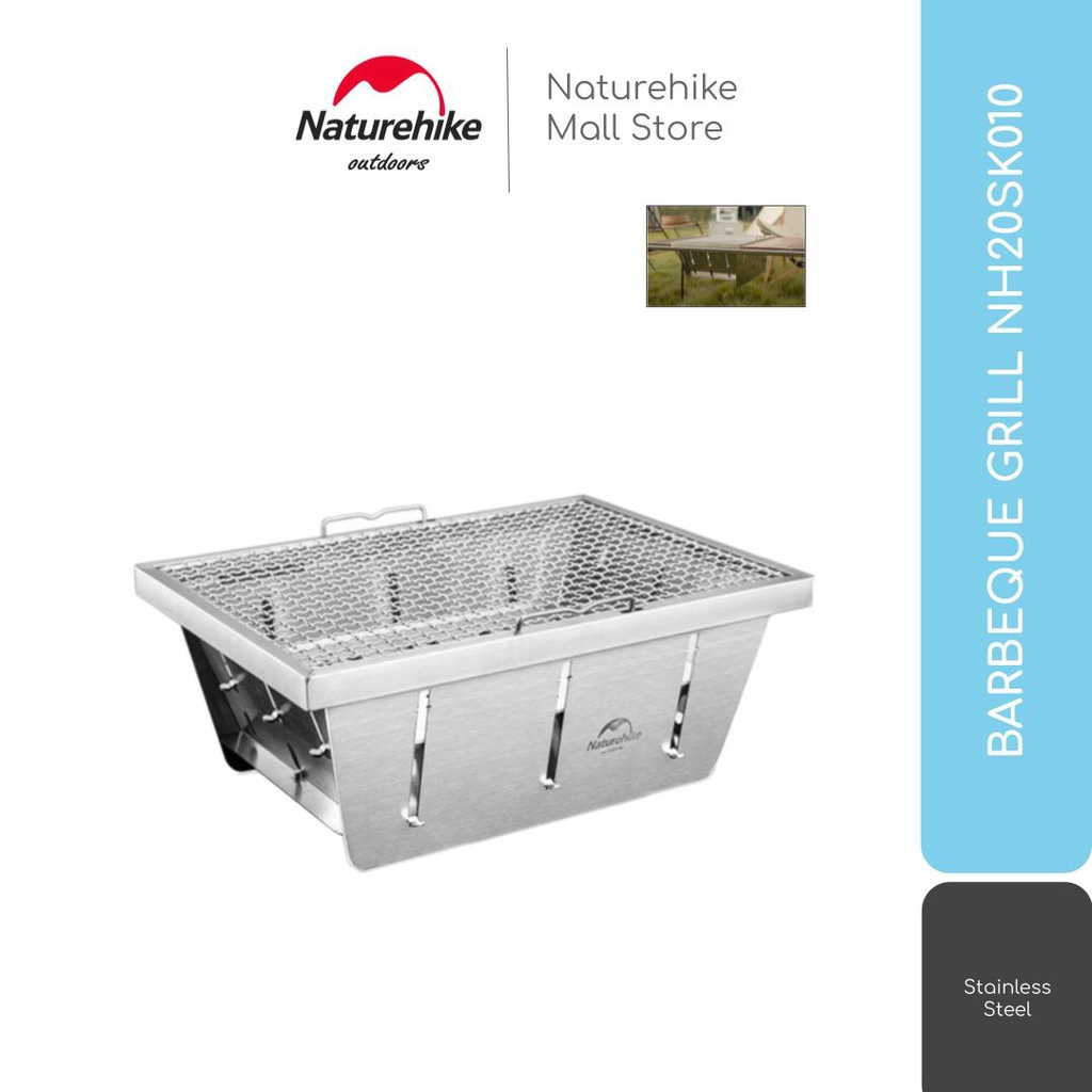 Jual BARBEQUE GRILL NATUREHIKE NH20SK010 BBQ TEMPAT ARANG PORTABLE ...