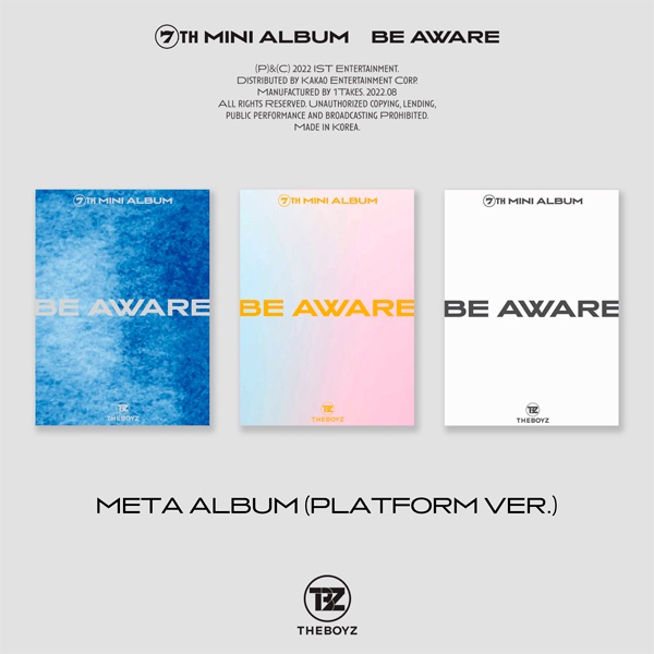 Jual [READY] The Boyz - Be Aware Platform Ver. META ALBUM (ORIGINAL ...