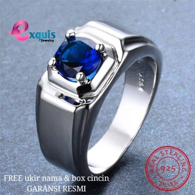 Jual Cincin Pria Emban Perak 925 Bergaransi | Shopee Indonesia