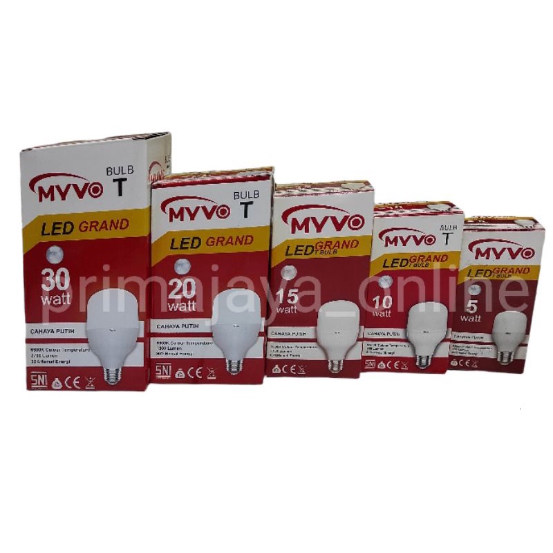 Jual lampu bohlam Tabung Led 5 watt, 10 watt, 15 watt, 20 watt, 30 watt ...