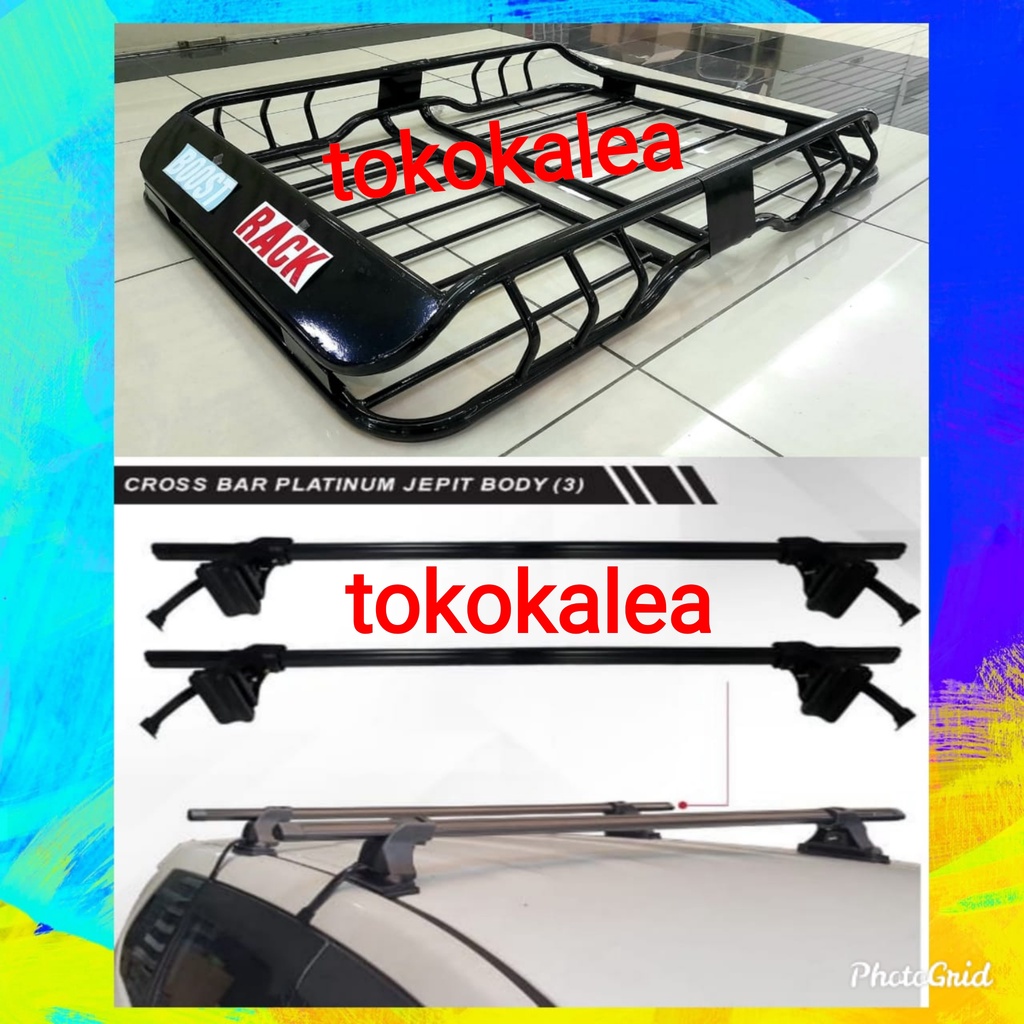 Jual Paket Roof Rack Bagasi Atas Mobil Gran Max+Kaki Jepit Body ...