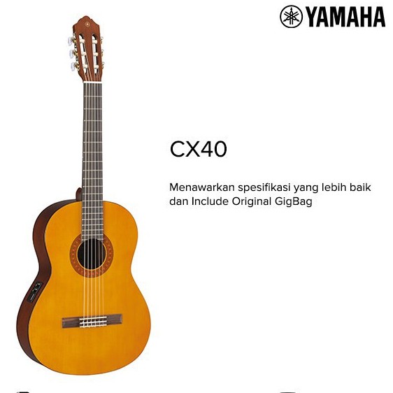 Jual Yamaha Gitar Akustik CX40 Yamaha CX-40 Yamaha CX 40 Original ...