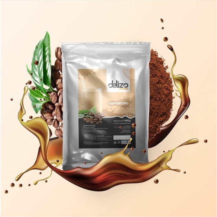 Jual DELIZO CAPPUCINO 1KG | Shopee Indonesia