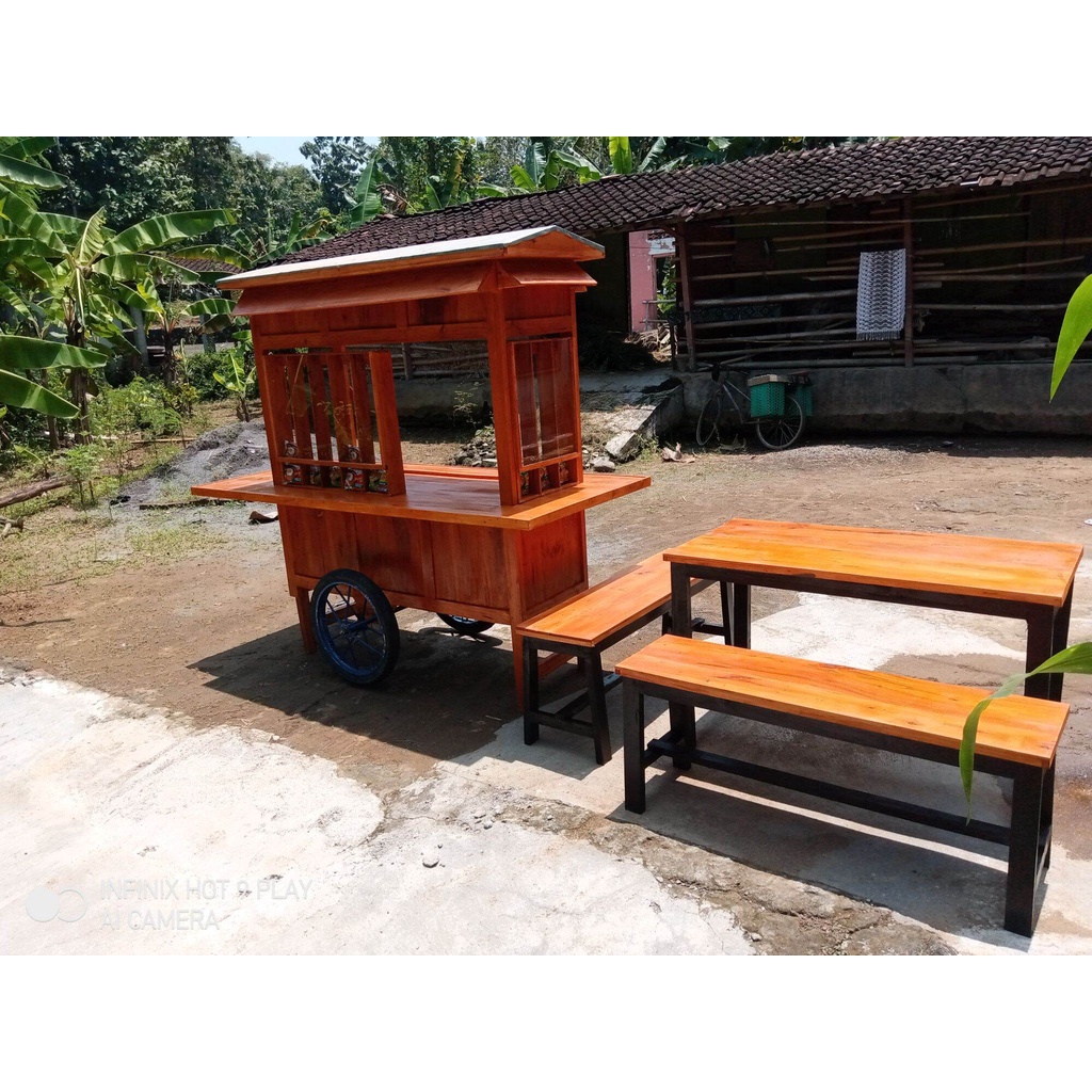Jual GEROBAK INDOMIE WARMINDO DAN SATU SET MEJA KURSI FREE ONGKIR ...