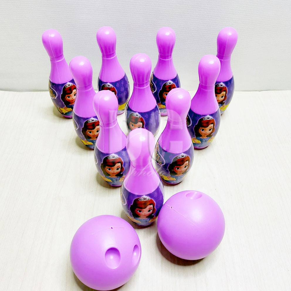 Jual Bowling Karakter 246-74 Sofia the First Doraemon Mickey Minnie ...