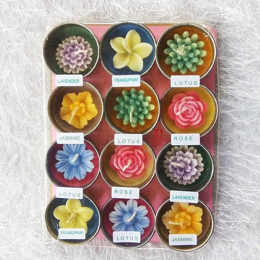 Jual Lilin Aromaterapi Bentuk Bunga isi 12 Pcs | Shopee Indonesia