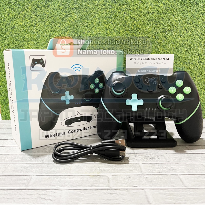 Jual Wireless Joystick Nintendo Switch Pro Controller Stick Gamepad ...