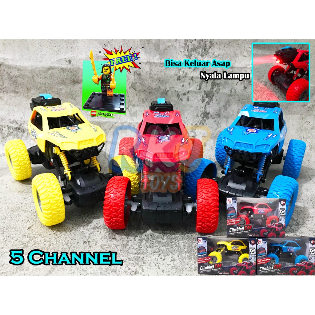 Jual ( BISA KELUAR ASAP , NYALA LAMPU , RODA KARET ) RKJ Mainan Anak ...
