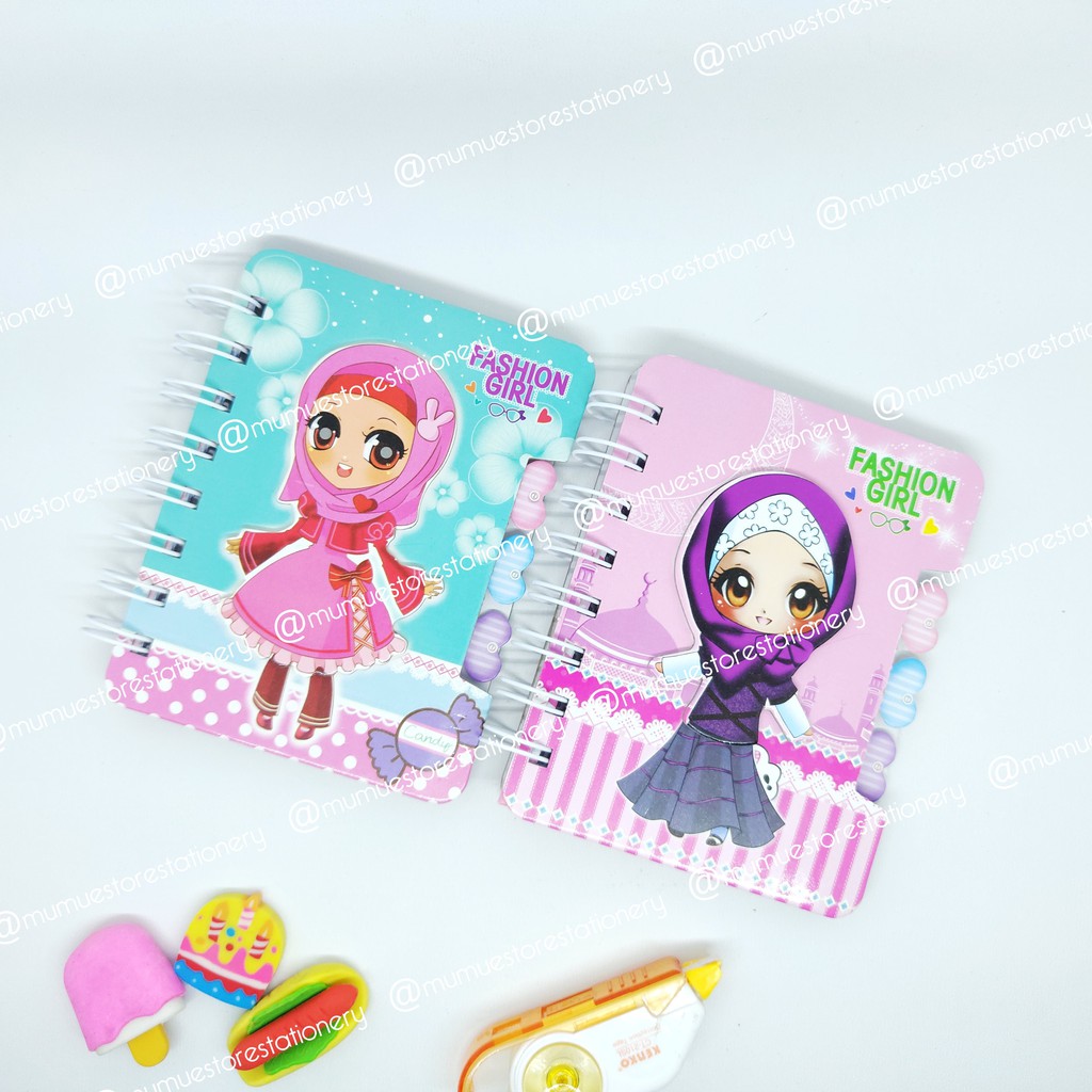 Jual NOTEBOOK MINI HIJAB / NOTEBOOK HIJAB / MEMO HIJAB/ BUKU HIJAB ...